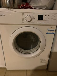 Midea Dryer - White, TV & Home Appliances, Washing Machines and Dryers ...