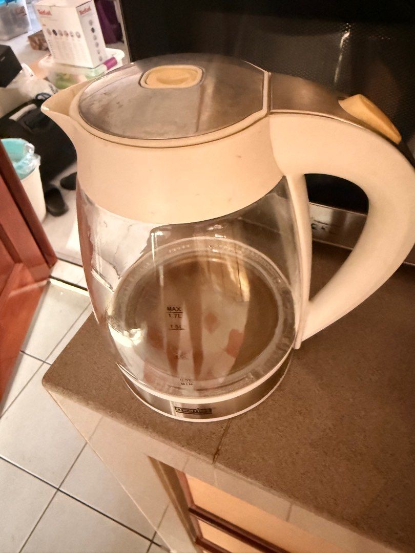 Morries 1.7L Glass Kettle MS2020GK Premium, TV & Home Appliances ...