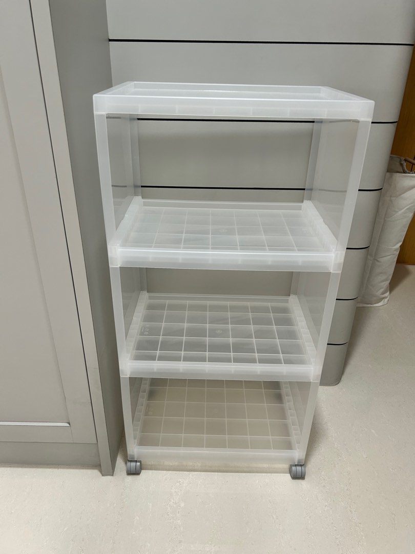 Muji trolley / wagon with Wheels, Furniture & Home Living, Furniture ...