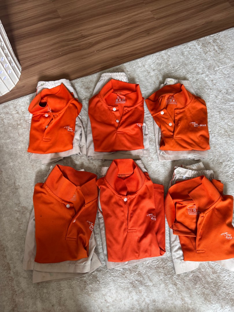 My First Skool School Uniform Set - 3 sets left, Babies & Kids, Babies ...