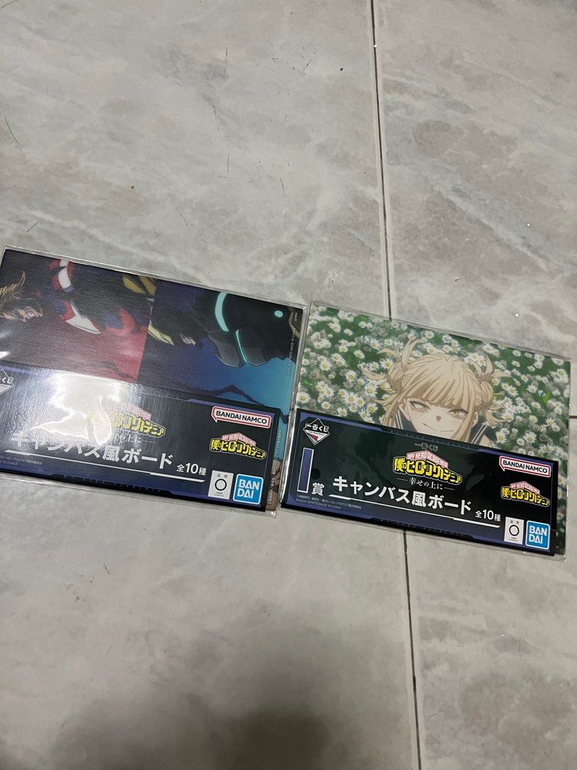 My Hero Academia Canvas Board, Hobbies & Toys, Art & Prints on Carousell