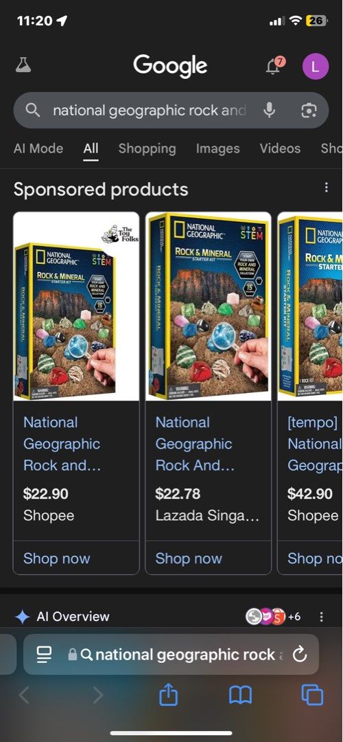 National Geographic Rock & Mineral Starter Kit, Hobbies & Toys, Toys ...