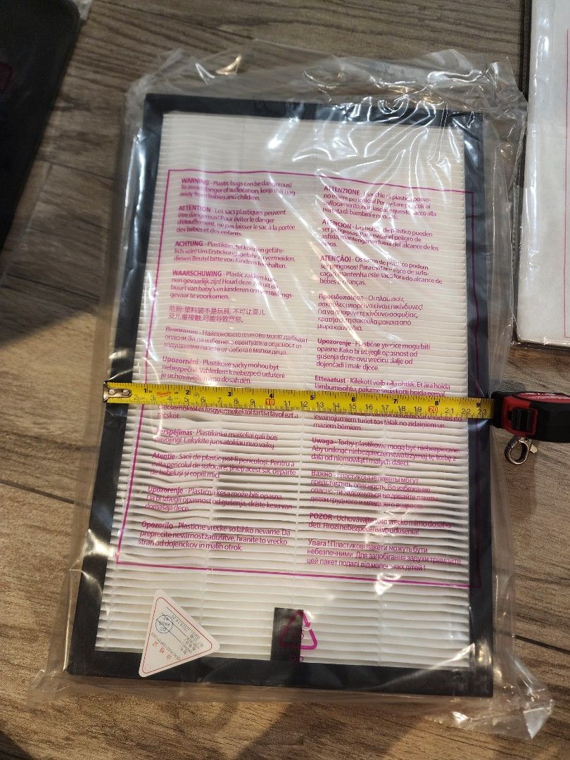 New Air Purifier HEPA and charcoal Filter Sharp, TV & Home Appliances ...