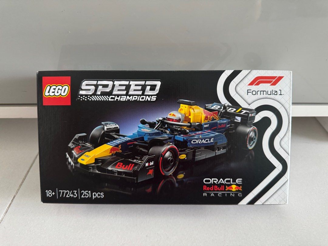 [NEW] LEGO 77243 Speed Champions Oracle Red Bull Racing F1 Car, Hobbies ...