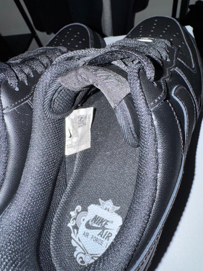 Nike Air Force 1 '07 Black, Men's Fashion, Footwear, Sneakers on Carousell
