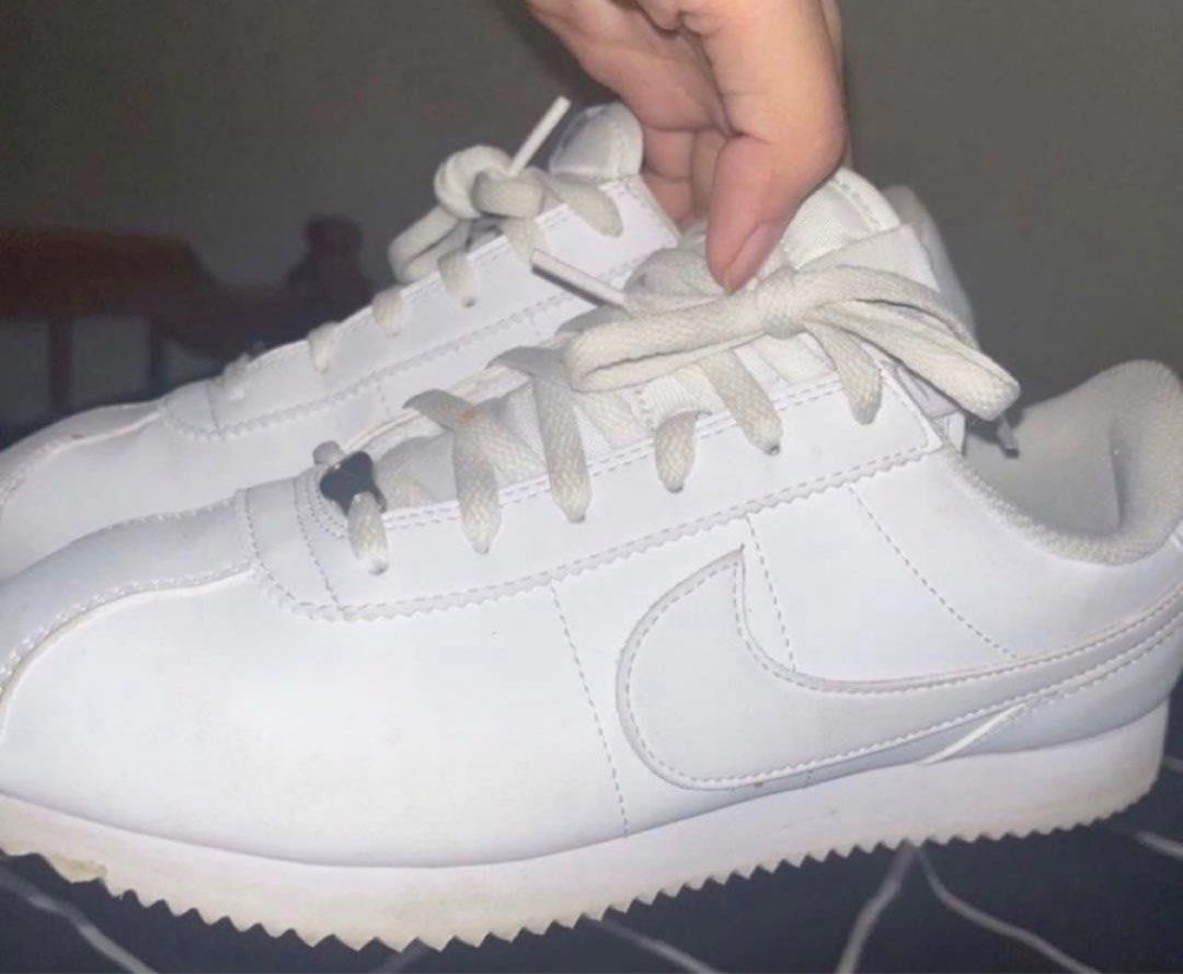 Nike Cortex Off White, Women's Fashion, Footwear, Sneakers on Carousell