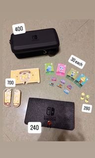 Nintendo Switch Oled Console with 2 Games and Accessories, Video Gaming ...