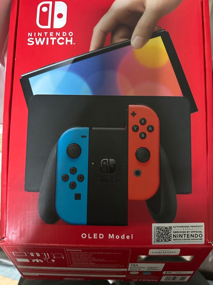 Nintendo Switch OLED Model - Like New, Video Gaming, Video Game ...