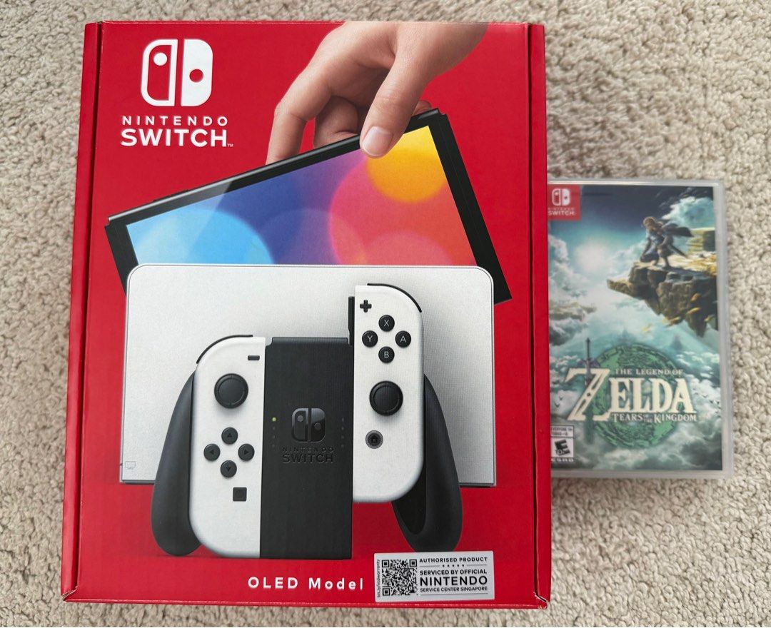 Nintendo Switch OLED Model with The Legend of Zelda: Tears of the ...