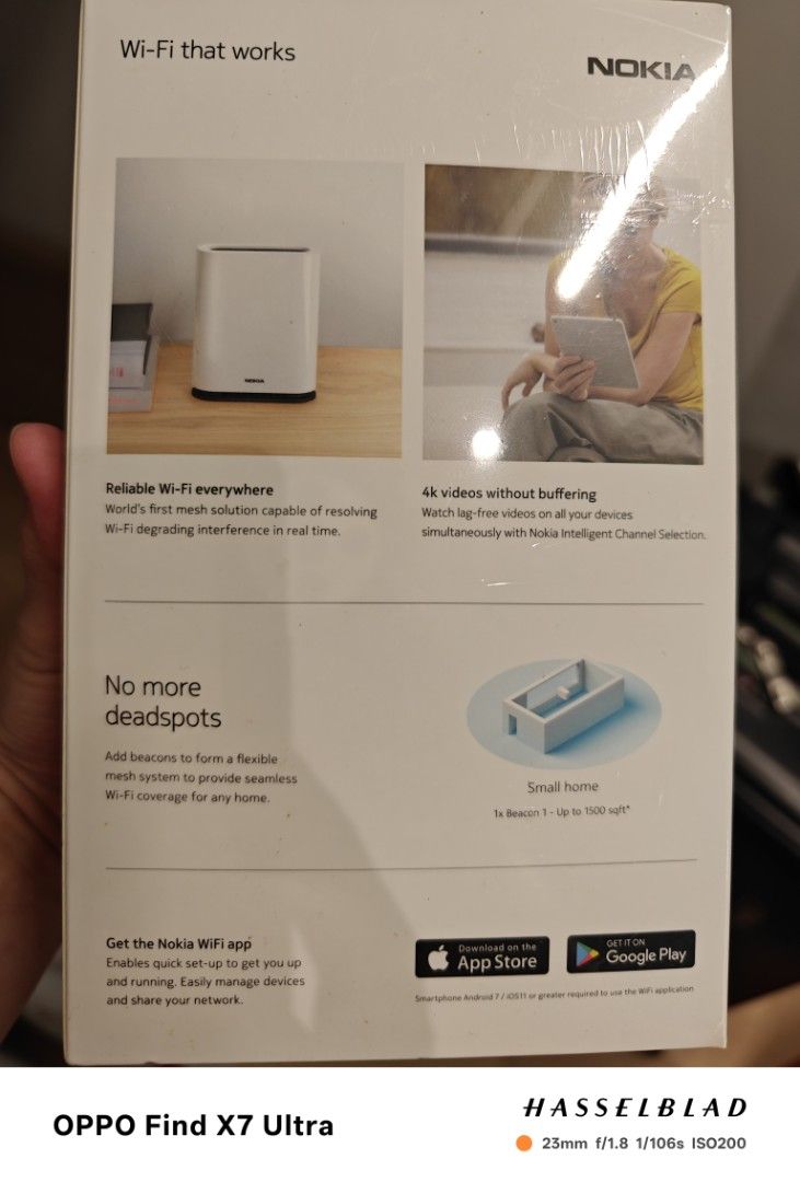 Nokia WiFi Beacon 1 - Brand New, Computers & Tech, Parts & Accessories ...