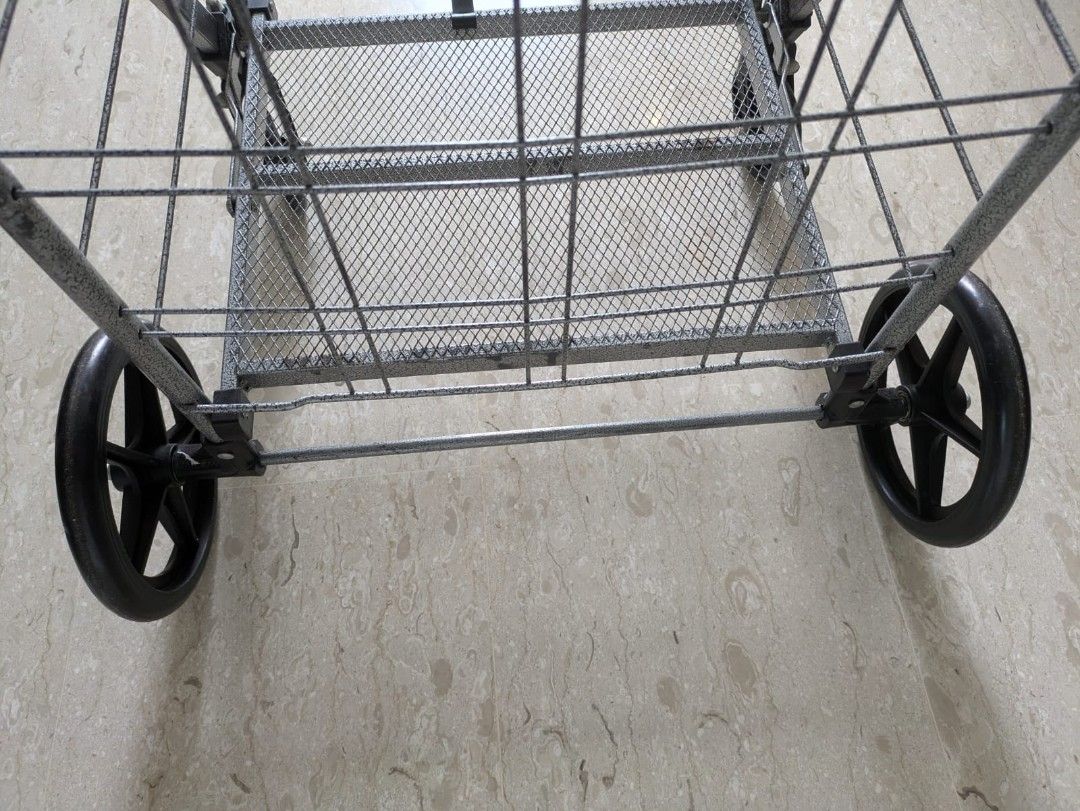 NTUC Giken Shopping Cart - 65L Capacity, Hobbies & Toys, Travel, Travel ...
