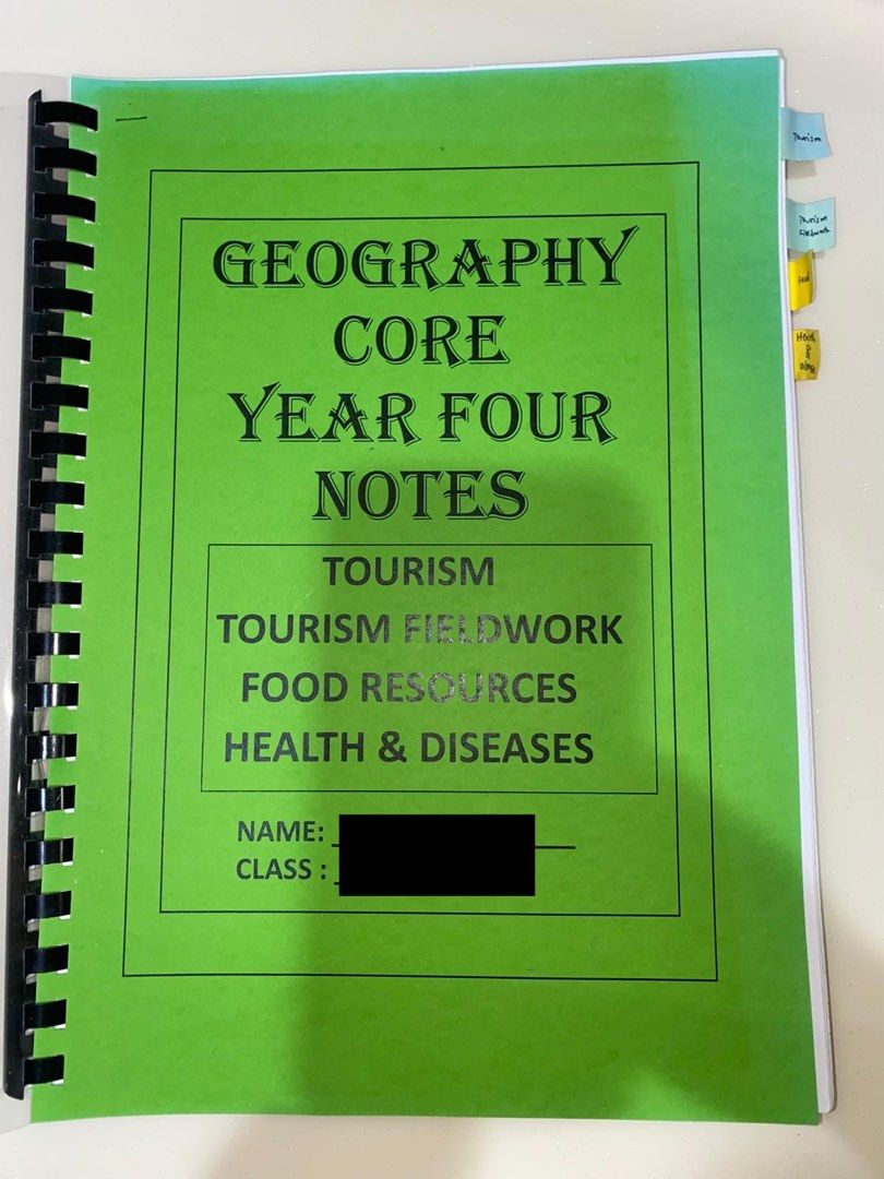 O Level Geography Notes - Year 3 & 4, Hobbies & Toys, Books & Magazines ...