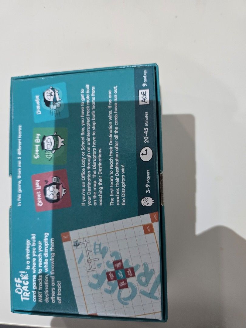 Off Track! Singapore MRT Disruption Game, Hobbies & Toys, Toys & Games ...
