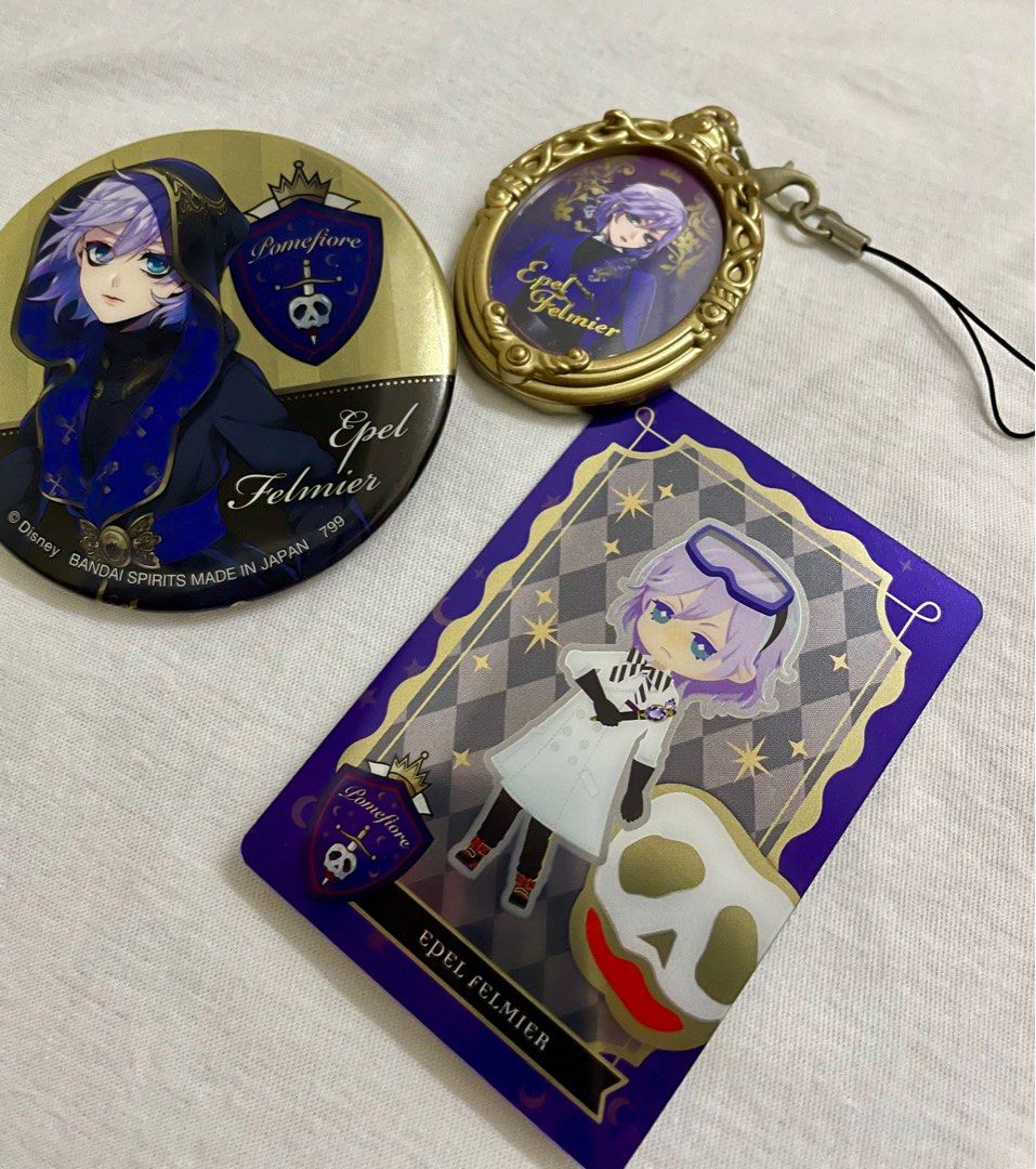 Official Genuine Disney Twisted Wonderland - Epel Felmier keychain ...