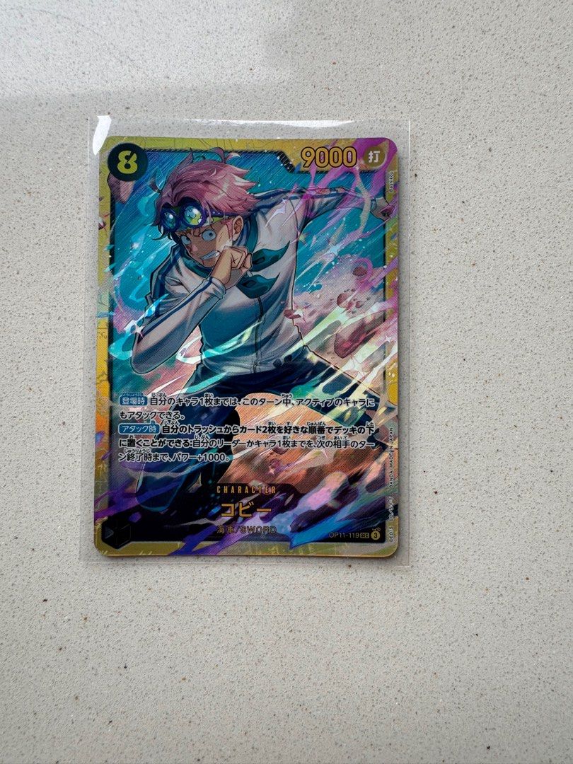 One Piece Card Game - OP11-119 Coby, Hobbies & Toys, Toys & Games on ...