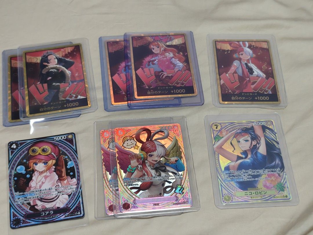 One Piece Card Game - Various Cards, Hobbies & Toys, Toys & Games on ...