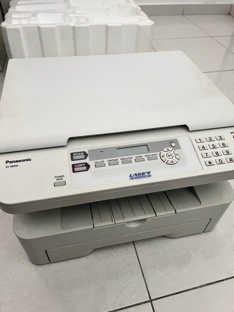 Panasonic KX MB262CX Laser Multifunction Laser Printer, Computers ...