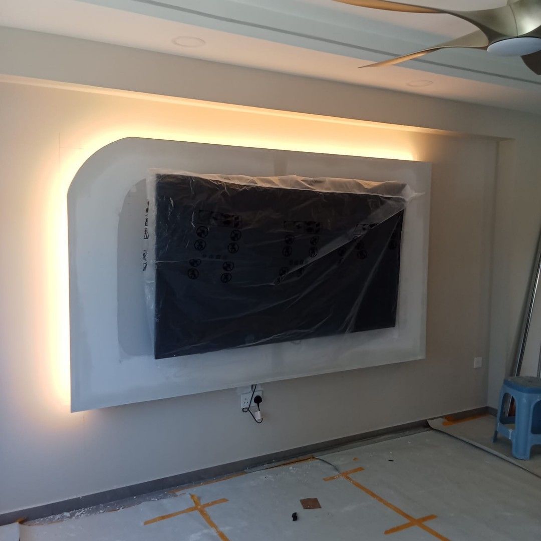Partition wall /False wall/Divider wall/House Renovation/Door ...