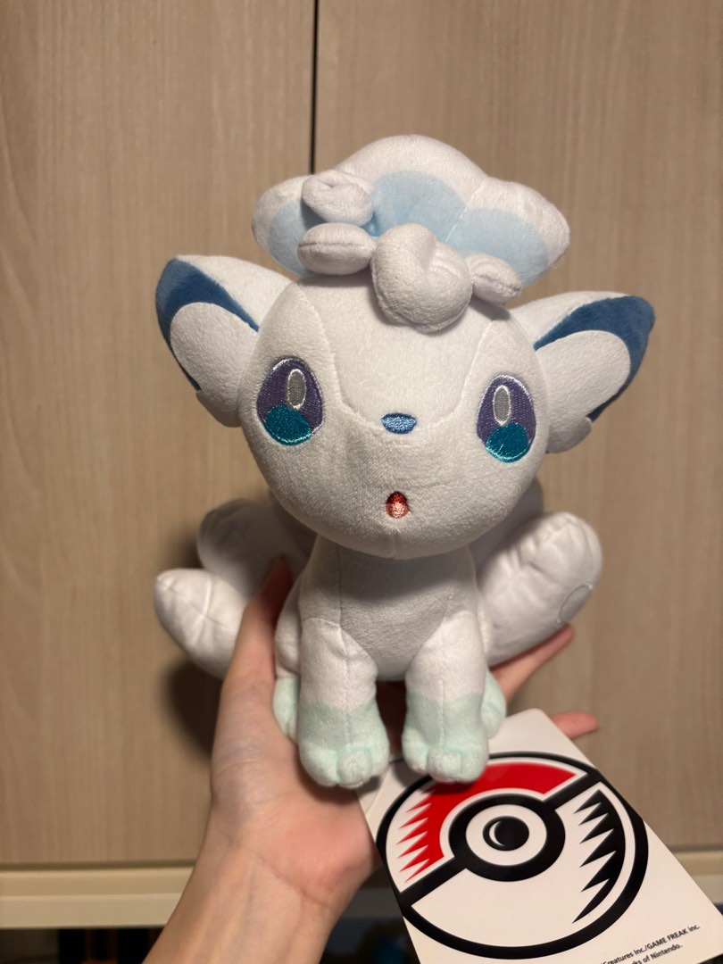 Pokemon Alolan Vulpix Plush Toy, Hobbies & Toys, Toys & Games on Carousell