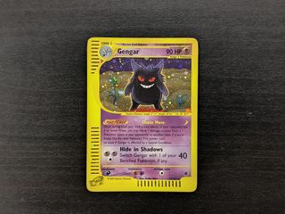 1999 GENGAR vintage fossil pokemon card, Hobbies & Toys, Toys & Games ...