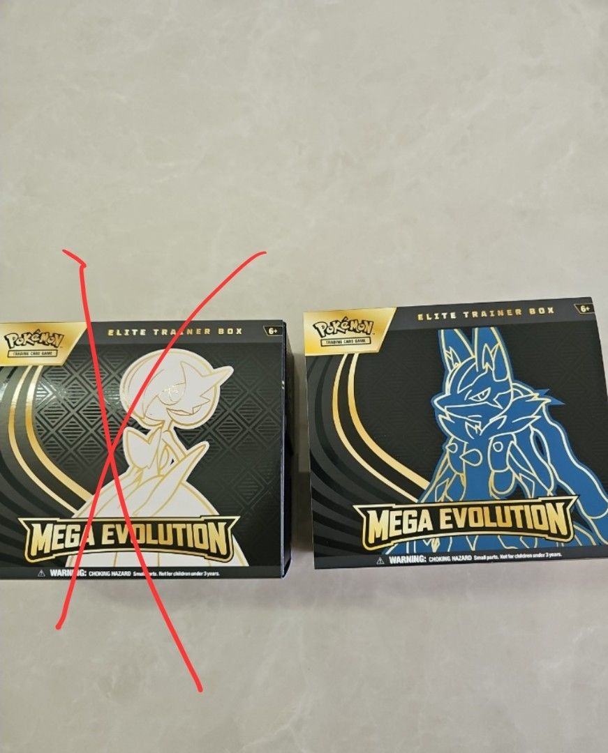 Pokemon Mega Evolution Elite Trainer Box (Lucario), Hobbies & Toys ...