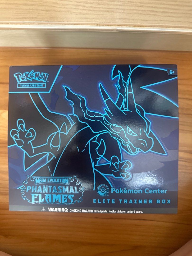 Pokemon Mega Evolution Phantasmal Flames Elite Trainer Box, Hobbies ...