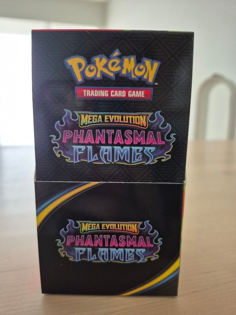 Pokemon Mega Evolution Phantasmal Flames Booster Box, Hobbies & Toys ...