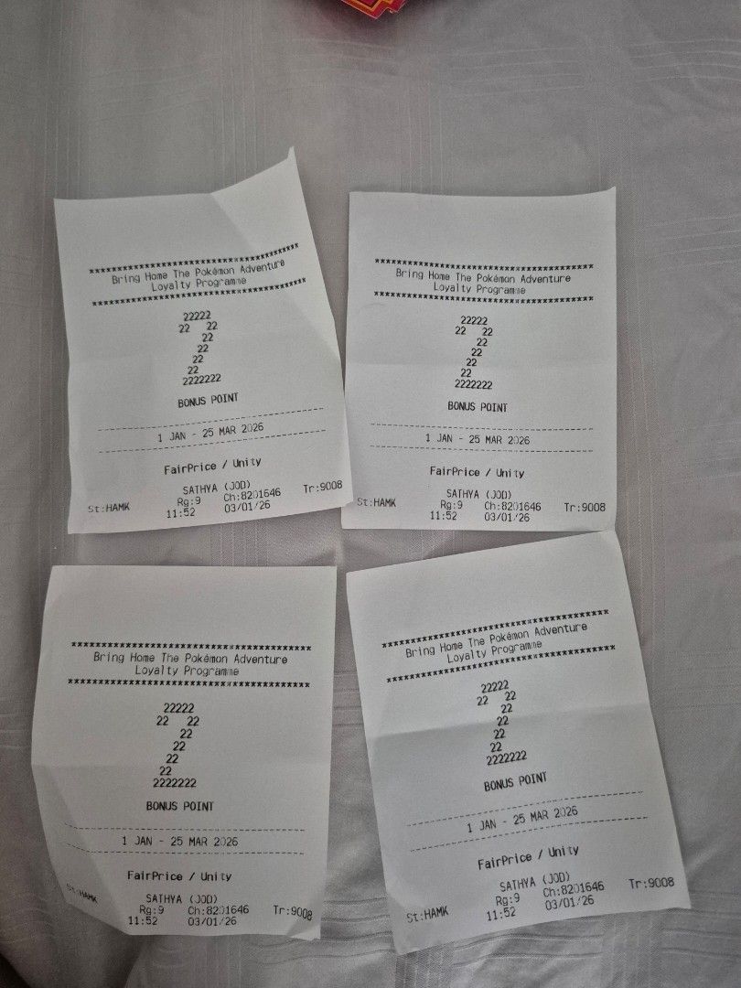 Pokemon NTU bonus point, Tickets & Vouchers, Vouchers on Carousell