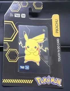Touch n Go Pokemon Special Edition LED Card Pikachu Support NFC topup ...