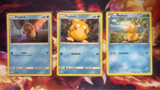 1st edition PSYDUCK fossil pokemon card first edition vintage, Hobbies ...