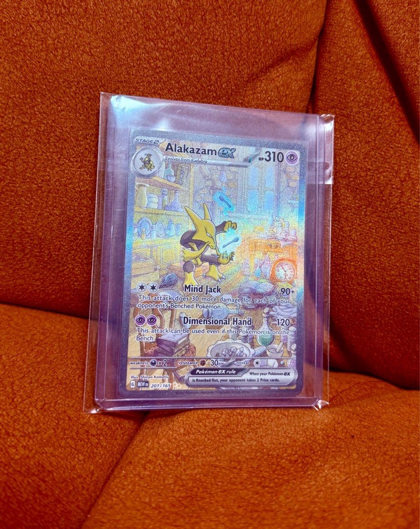 Alakazam SAR Pokemon card 151 English Version, Hobbies & Toys, Toys ...
