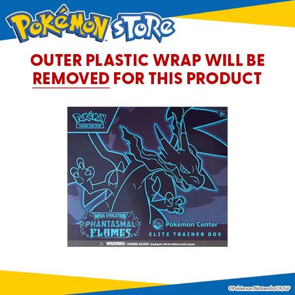 Pokemon TCG Pokemon Center Edition Elite Trainer Box - Phantasmal ...