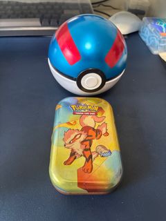 Pokemon Trading Card Game Tin, Hobbies & Toys, Toys & Games on Carousell