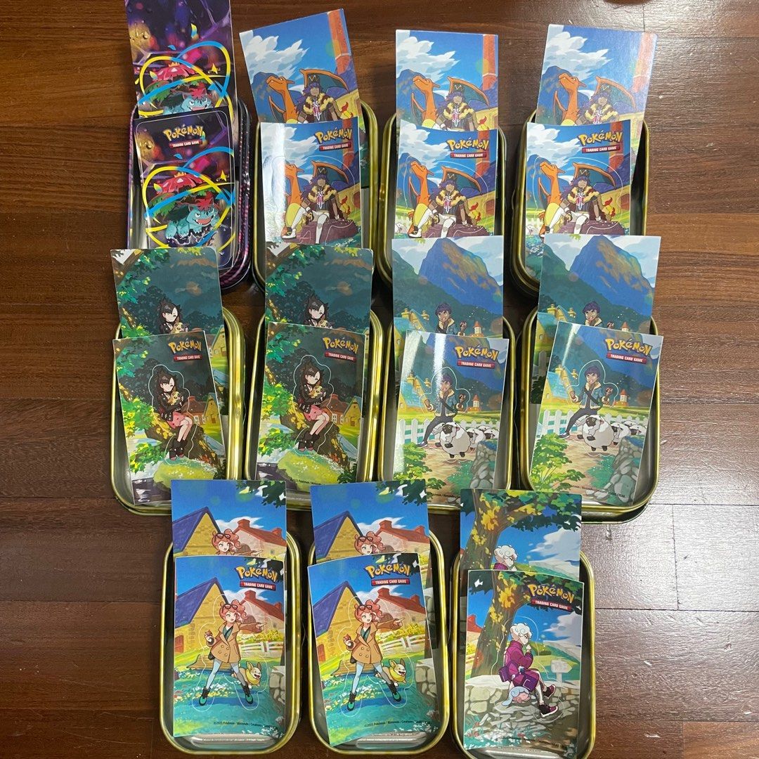 pokémon crown zenith empty mini tins, Hobbies & Toys, Toys & Games on ...