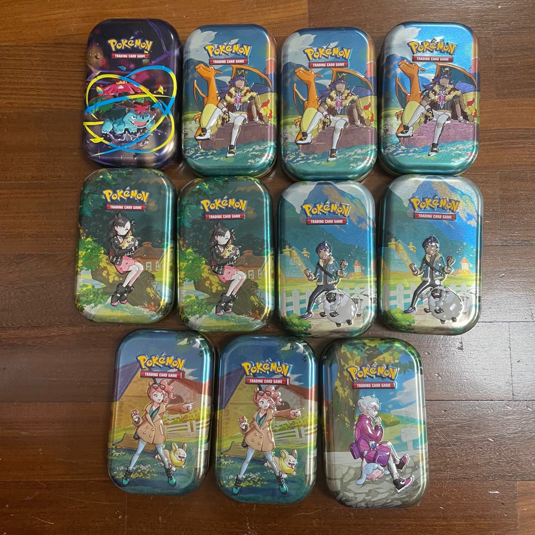 pokémon crown zenith empty mini tins, Hobbies & Toys, Toys & Games on ...