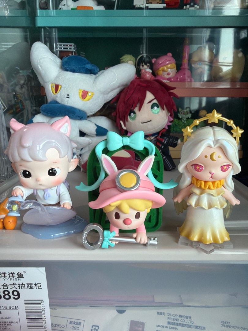 Pop Mart figurines - Hachipupu, Sweet Bean and Bunny, Hobbies & Toys ...