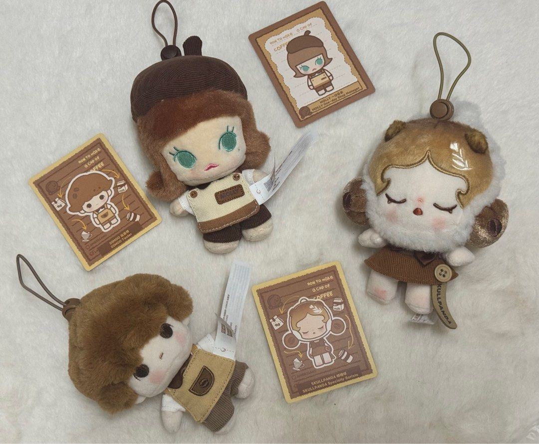 Popmart Coffee Factory Plush Pendant, Hobbies & Toys, Toys & Games on ...