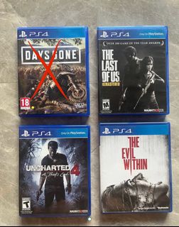 PS4 Games Playstation 4, ALL FOR $40, Video Gaming, Video Games ...