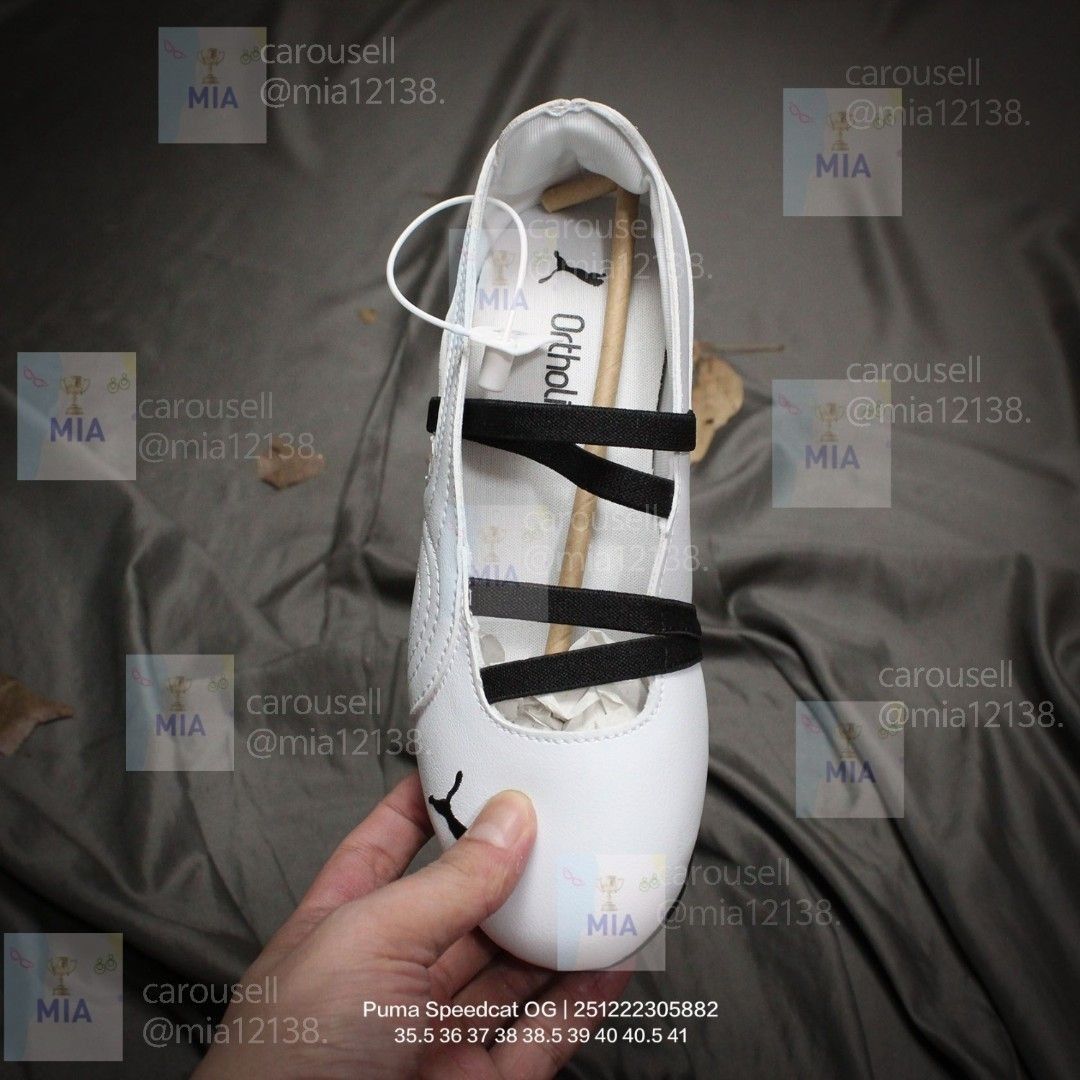 🥇Puma Speedcat OG"White Red" shoes, Women's Fashion, Footwear ...