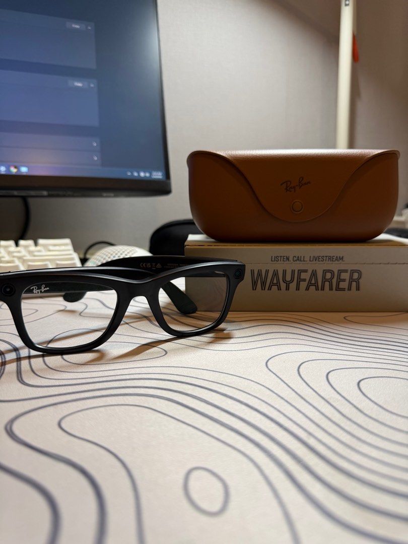 Ray-Ban Meta Wayfarer Smart Glasses, Men's Fashion, Watches ...