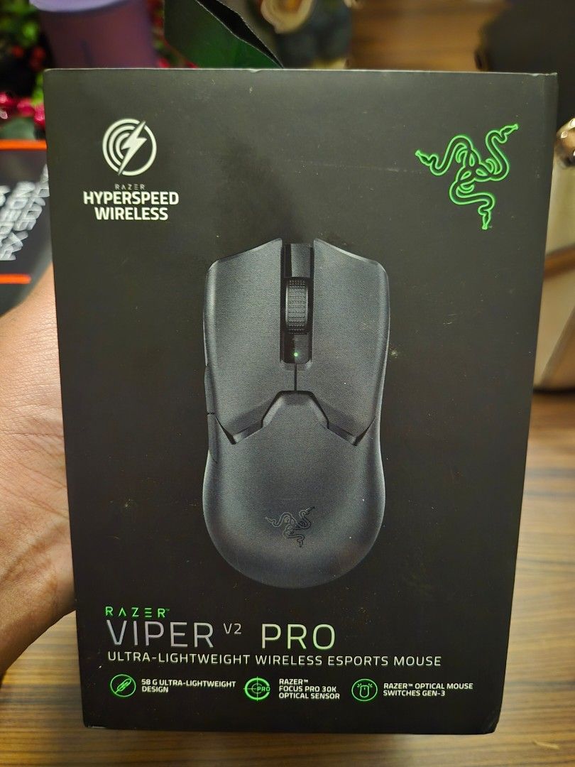 Razer Viper V2 Pro Ultra-Lightweight Wireless Esports Mouse, Computers ...