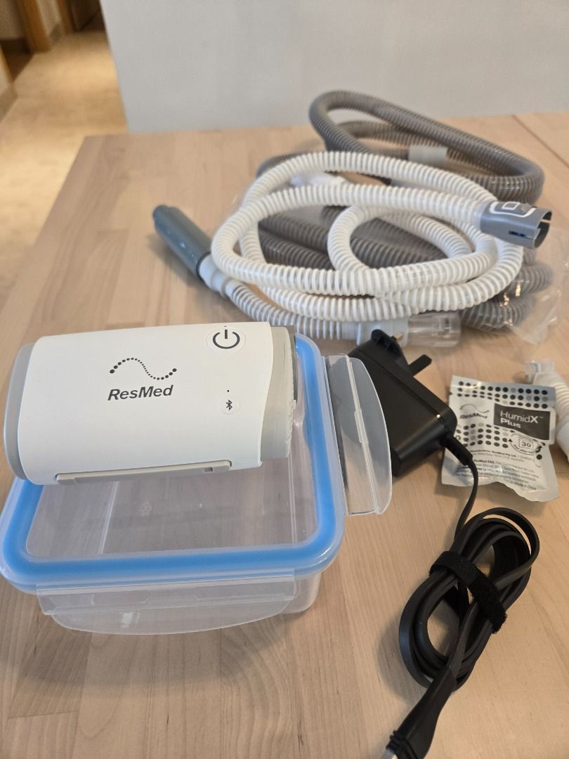 ResMed AirMini CPAP Machine and accessories, Health & Nutrition ...