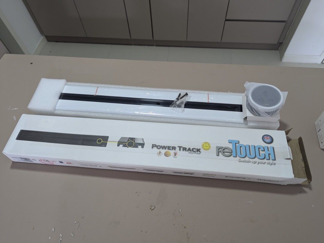 2 set reTouch Power Track with Socket, TV & Home Appliances, Electrical ...
