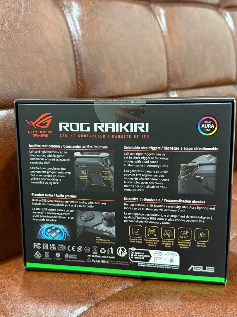 (全新）ROG Raikiri 雷切電競控制器 For Xbox PC, 電玩遊戲相關, 電玩、電腦遊戲軟體, 其他電玩遊戲在旋轉拍賣