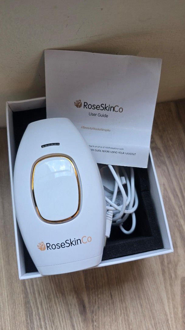 RoseSkinCo IPL Hair Removal Handset - secondhand, Beauty & Personal ...