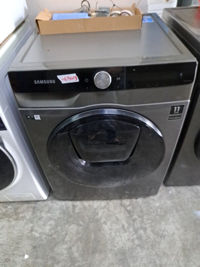 Samsung 10.5kg front load Washing machie washer inverter AI 4ticks ...