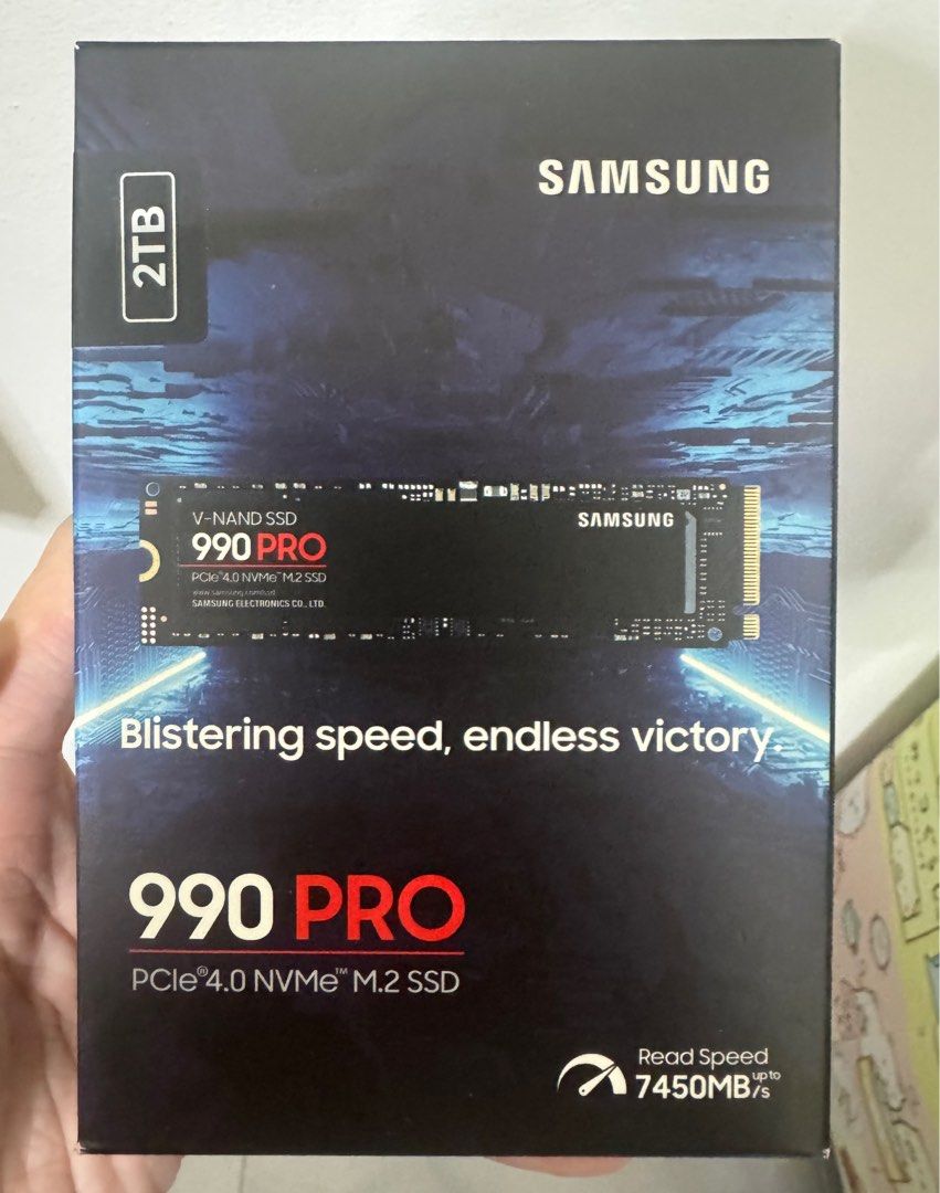 Samsung 990 Pro 2TB PCIe 4.0 NVMe M.2 SSD, Computers & Tech, Parts ...