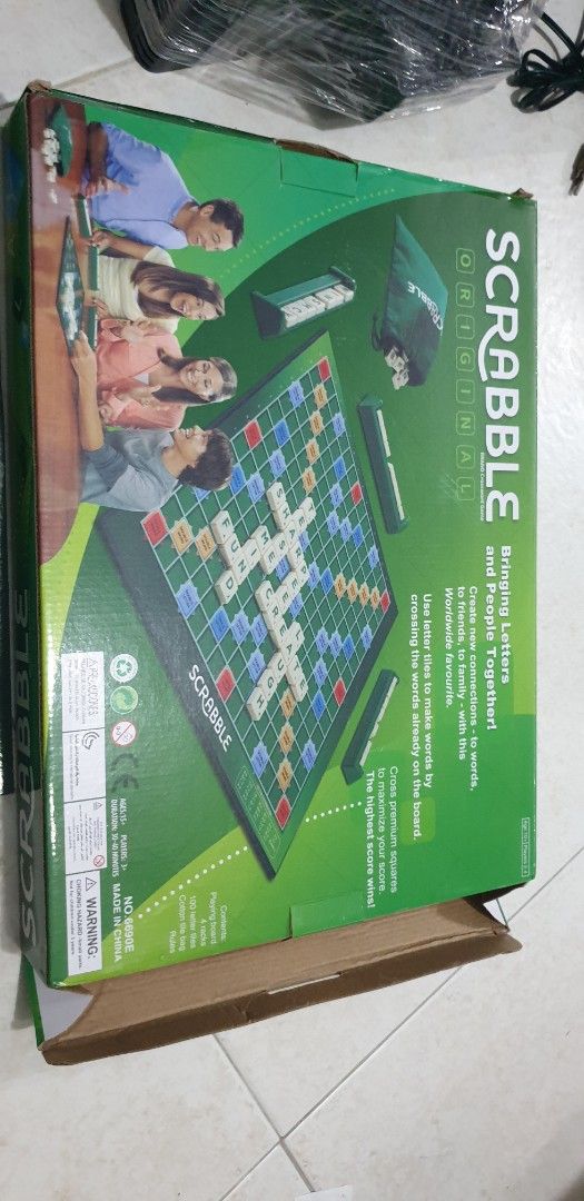 Scrabble Original Board Game, Hobbies & Toys, Toys & Games on Carousell