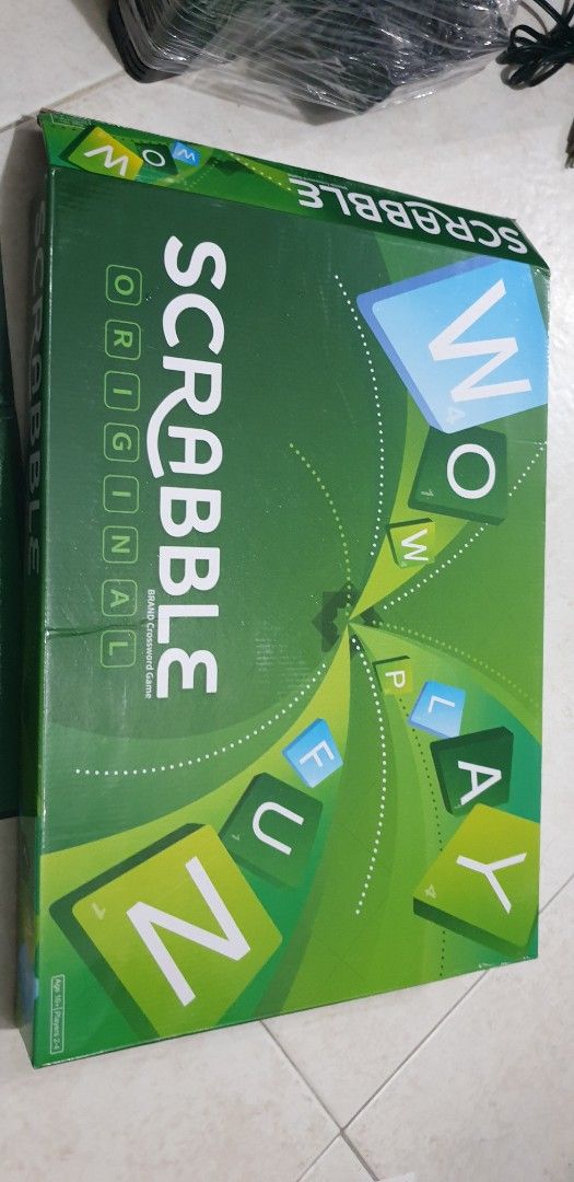 Scrabble Original Board Game, Hobbies & Toys, Toys & Games on Carousell