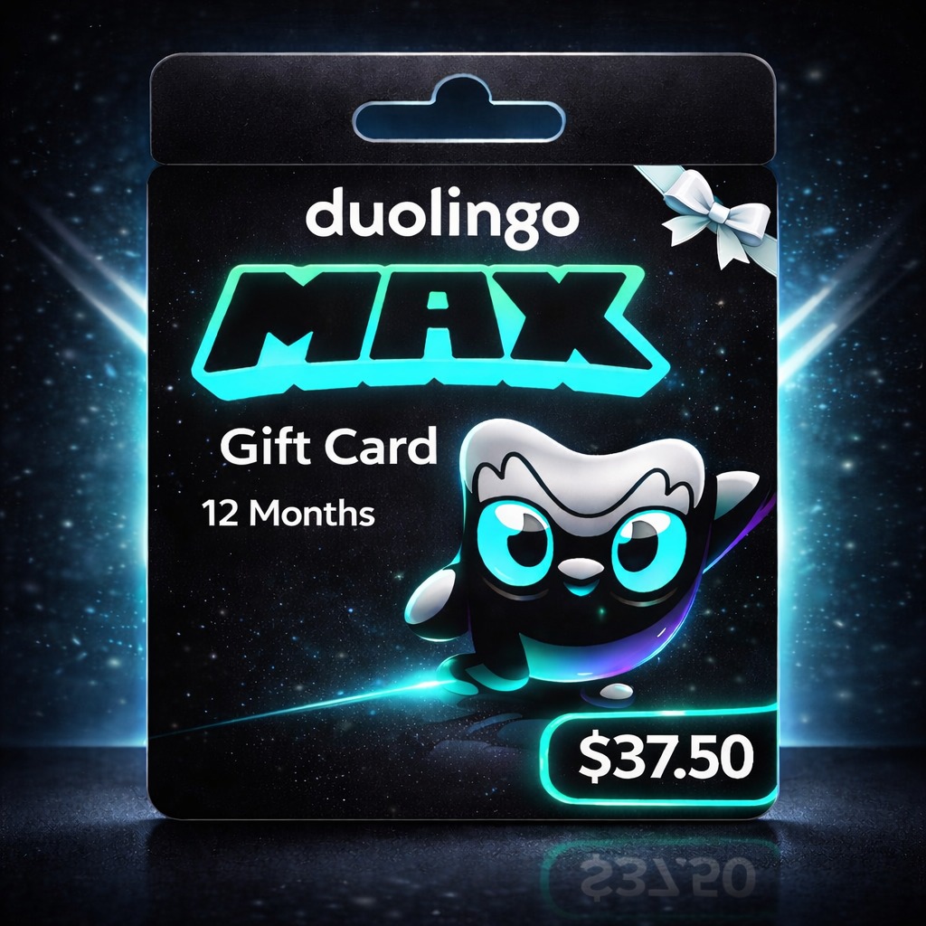[SG CHEAPEST] DUOLINGO MAX PREMIUM GIFT CARD | 12 MONTHS VALIDITY ...
